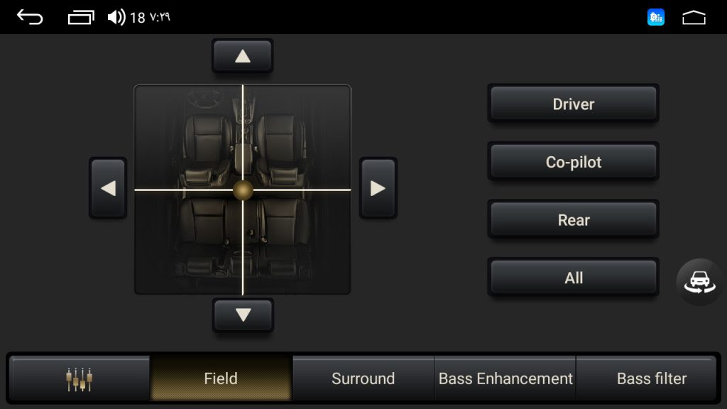 قیمت و خرید مانیتور هیوندا آزرا قدیم اس S500 پلاس وینکا WINCA H855 +S300